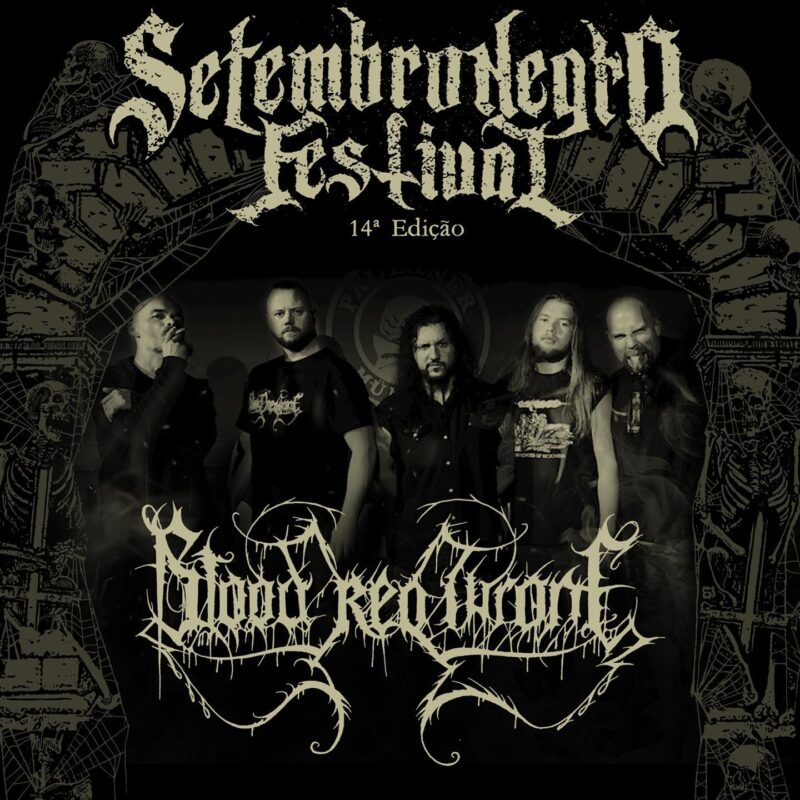 Blood Red Throne: Noruegueses trazem a tour de seu novo álbum “Imperial ...